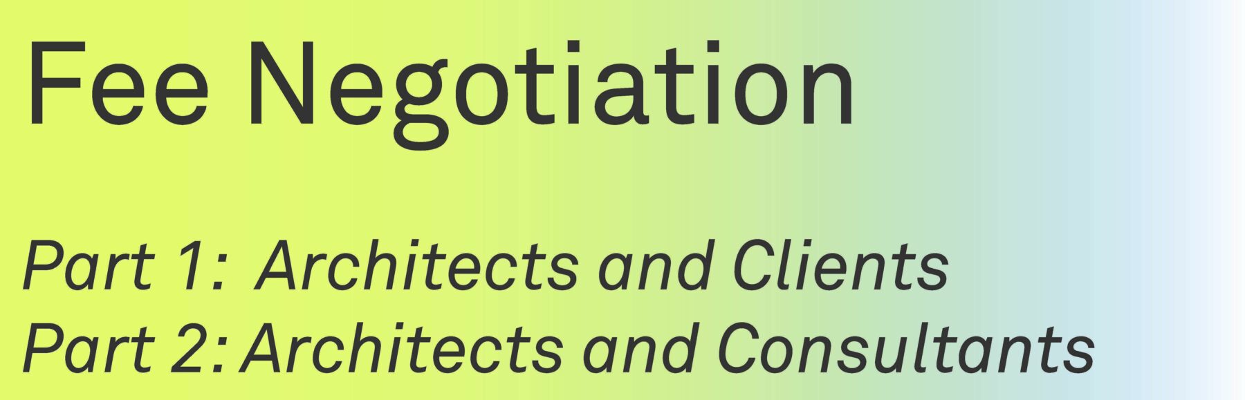 Boston Society for Architecture | Project Management Roundtable & IES…